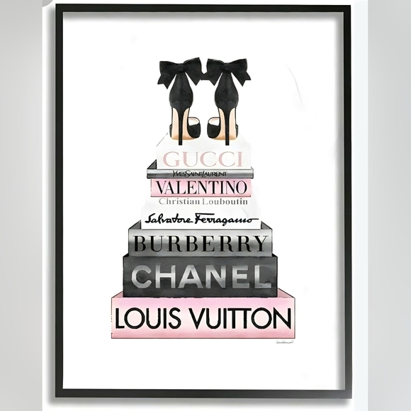 Gucci | Wall Decor | Gucci 8 2x11 Framed Wall Art | Poshmark